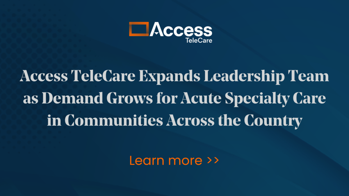 SOC Telemed Expands Behavioral Health with Access TeleCare
